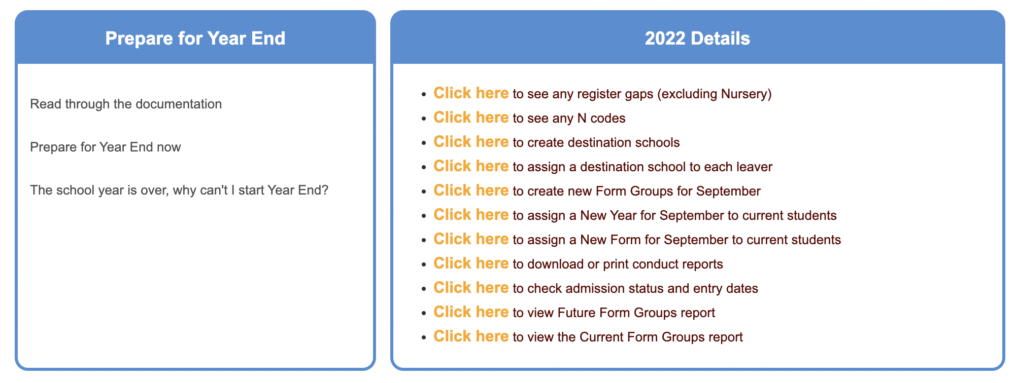 Year End Step 1 - Introduction and Preparing for Year End – ScholarPack